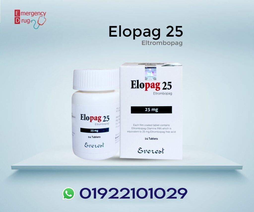 Elopag (Eltrombopag) 25 MG - Emergency Drug - Buy Medicine Onliine