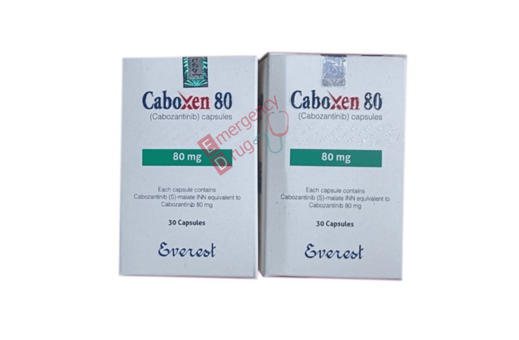 Caboxen (Cabozantinib) 80 MG - 30 Capsules - Emergency Drug