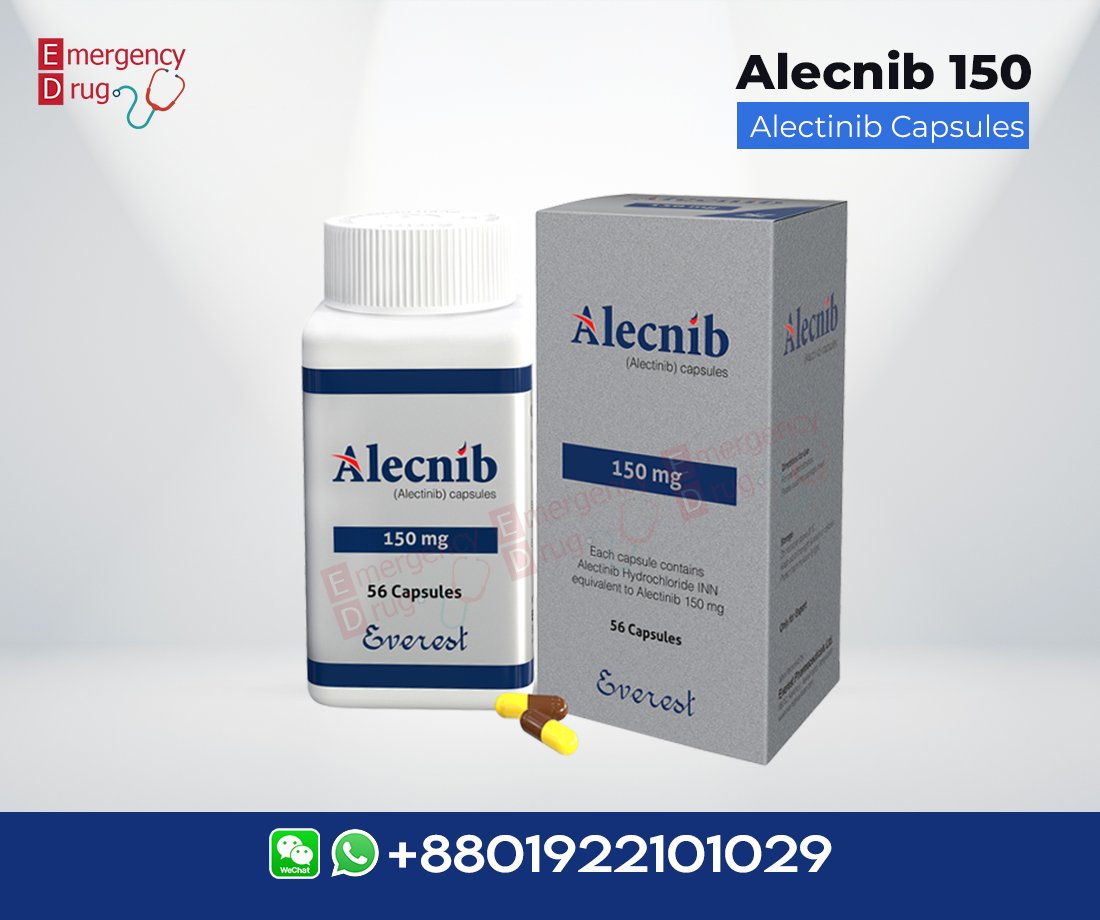 Alecnib (Alectinib) 150 Mg - 56 CAPSULS - Emergency Drug