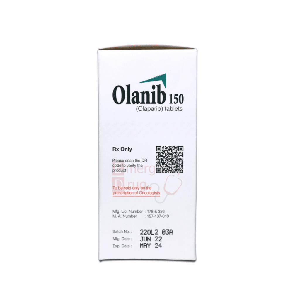 Olanib (Olaparib) 150 MG - 120 Tablets - Buy Medicine Online